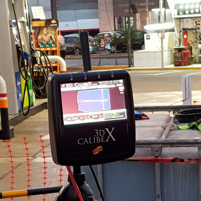 Sistema de Medición de Aforo Láser de Tanques - Tecnología Calibex 3D